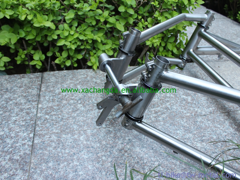 Titaium cargo bike frame with open up system for belt drive - Buy ...